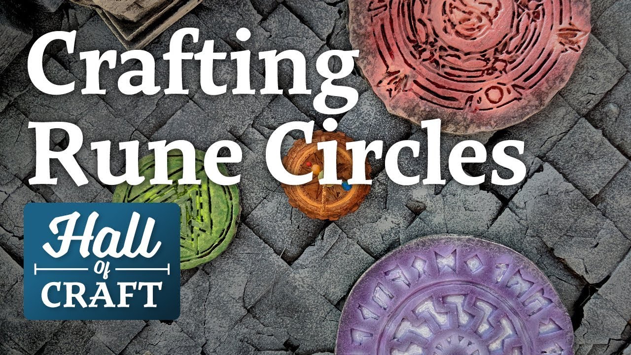 CRAFTING RUNE CIRCLES - Hall Of Craft (EP14) - YouTube