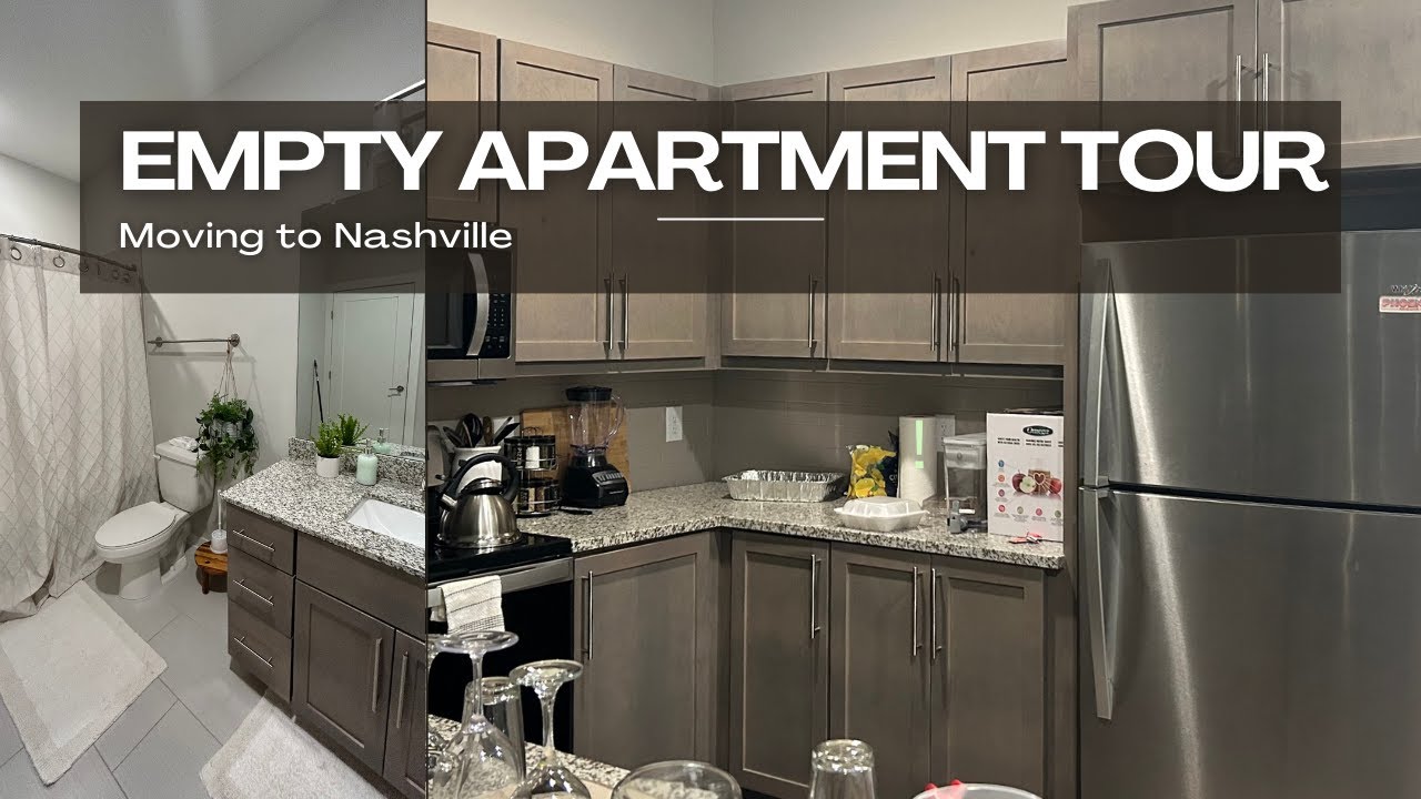WE MOVED OUT | Empty Apartment Tour in Nashville - YouTube