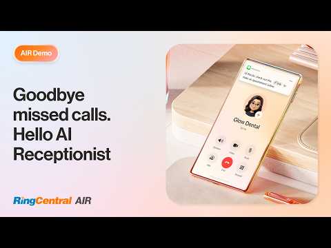 RingCentral AI Receptionist (AIR) | Demo
