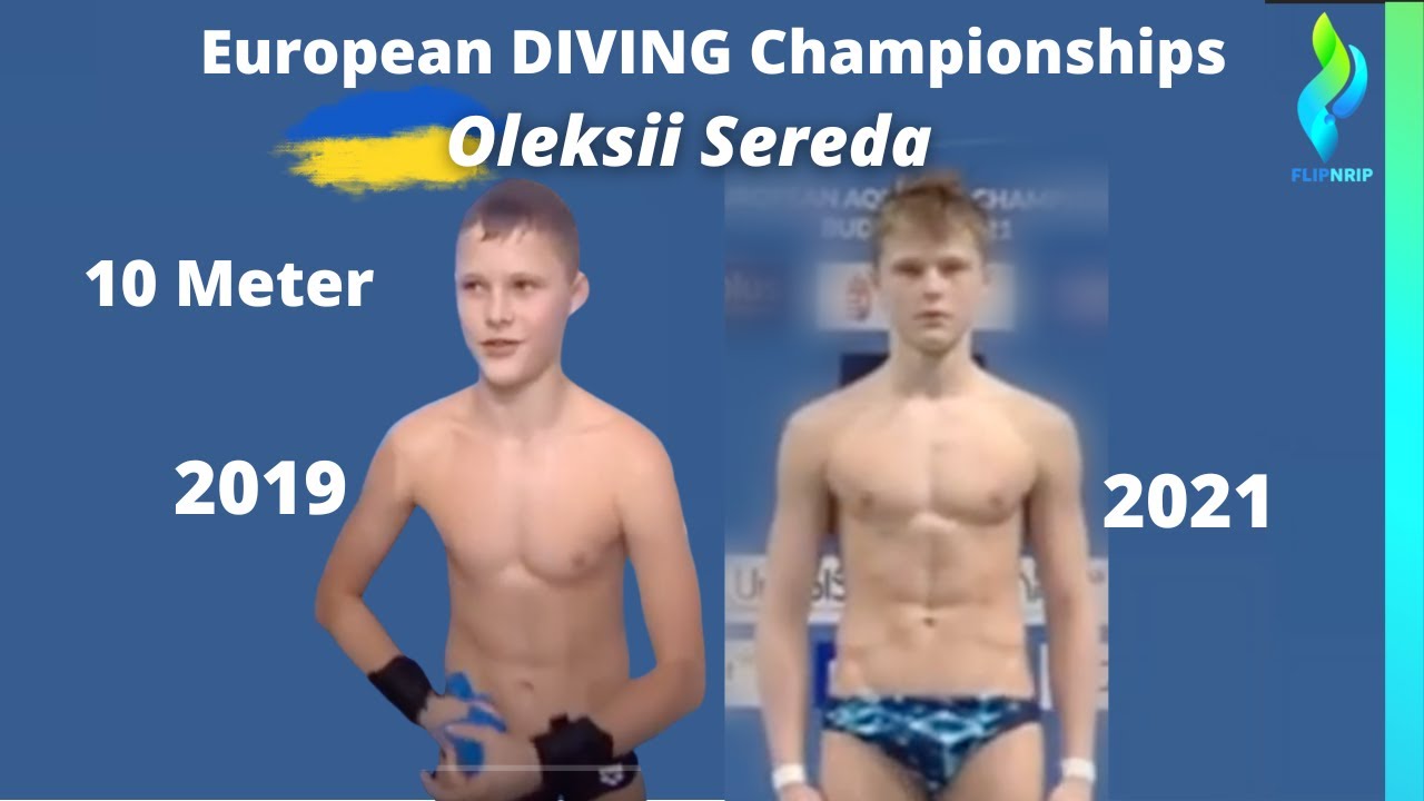 2019 and 2021 Oleksii Sereda - European Diving championships - YouTube