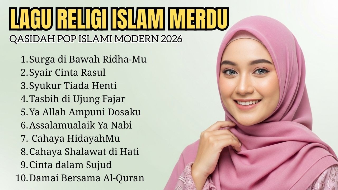 Kumpulan Lagu Religi Islami 2026 Terbaru Terpopuler Viral Qosidah ...