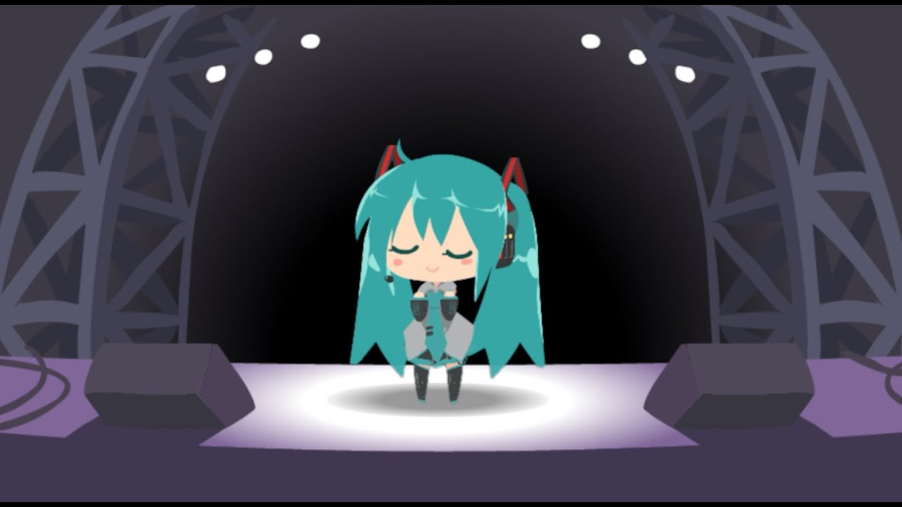 Hatsune Miku(하츠네 미쿠) - The First sound(첫소리)_Simple video cover EN/JP ...