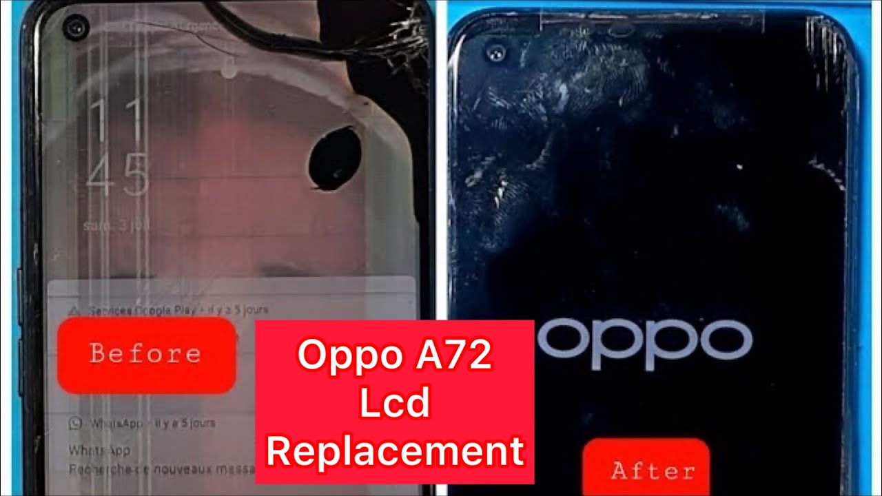 Oppo A72 4G/A72 Screen Replacement #CPH2067 - YouTube