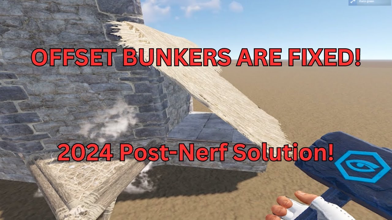 *NEW* OFFSET BUNKER METHOD 2024 RUST (POST-PATCH) - YouTube