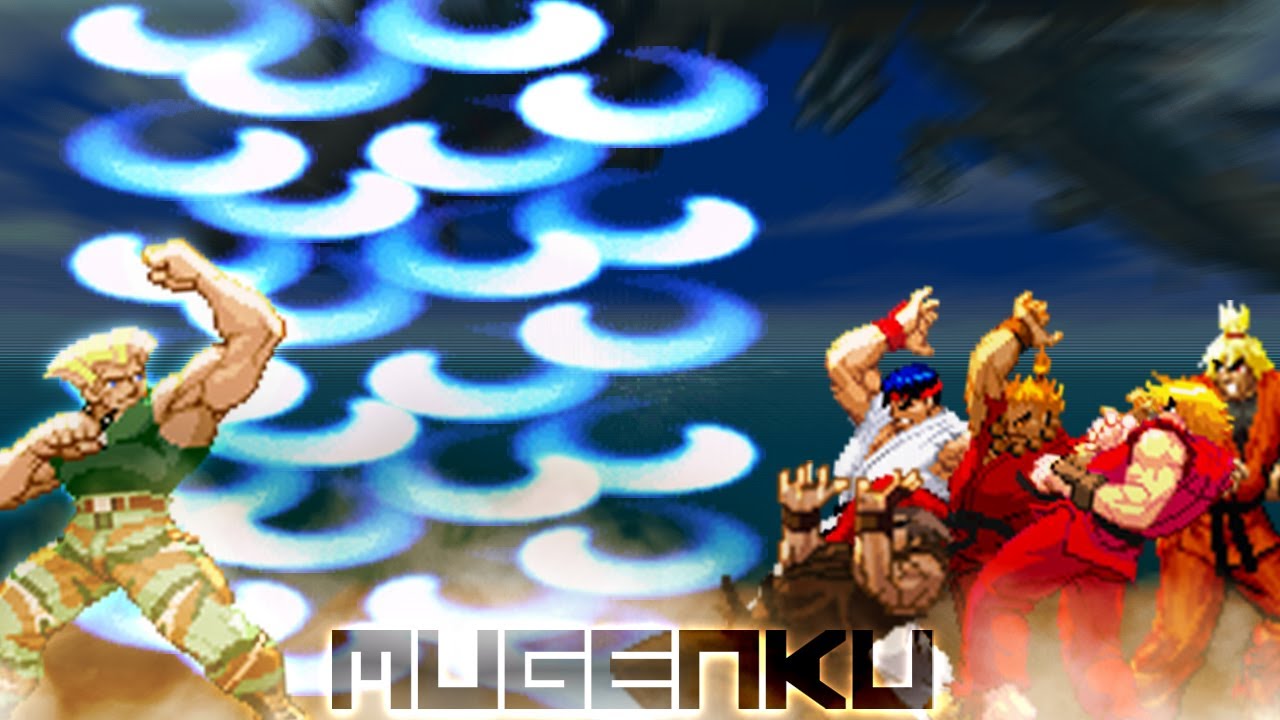 Gwile Gweelay Guile vs Everyone! Street Fighter Multiverse - YouTube