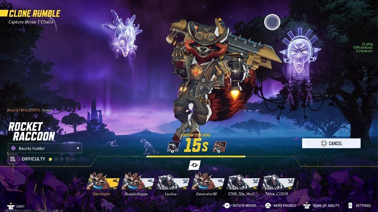 Rocket Raccoon & Venom Clone Rumble Match | Marvel Rivals - YouTube