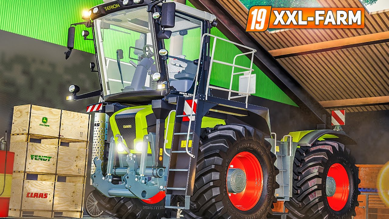 LS19 XXL Farm 2 #28: Action auf dem Hof: SADDLE TRAC in der Werkstatt ...