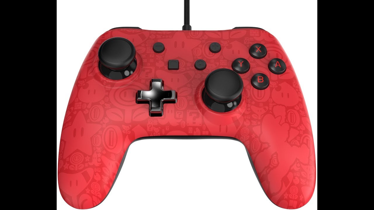 Super Mario odyssey power A controller Unboxing - YouTube