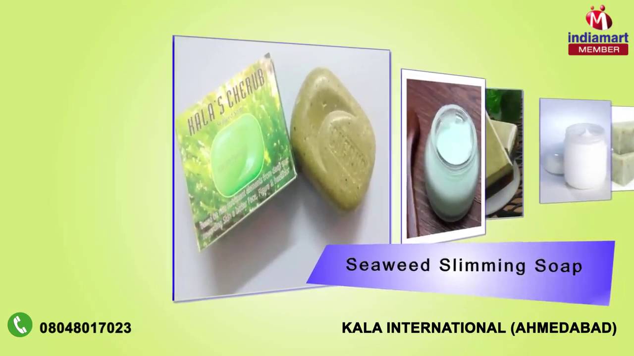Seaweed Soaps And Cosmetics by Kala International, Ahmedabad - YouTube