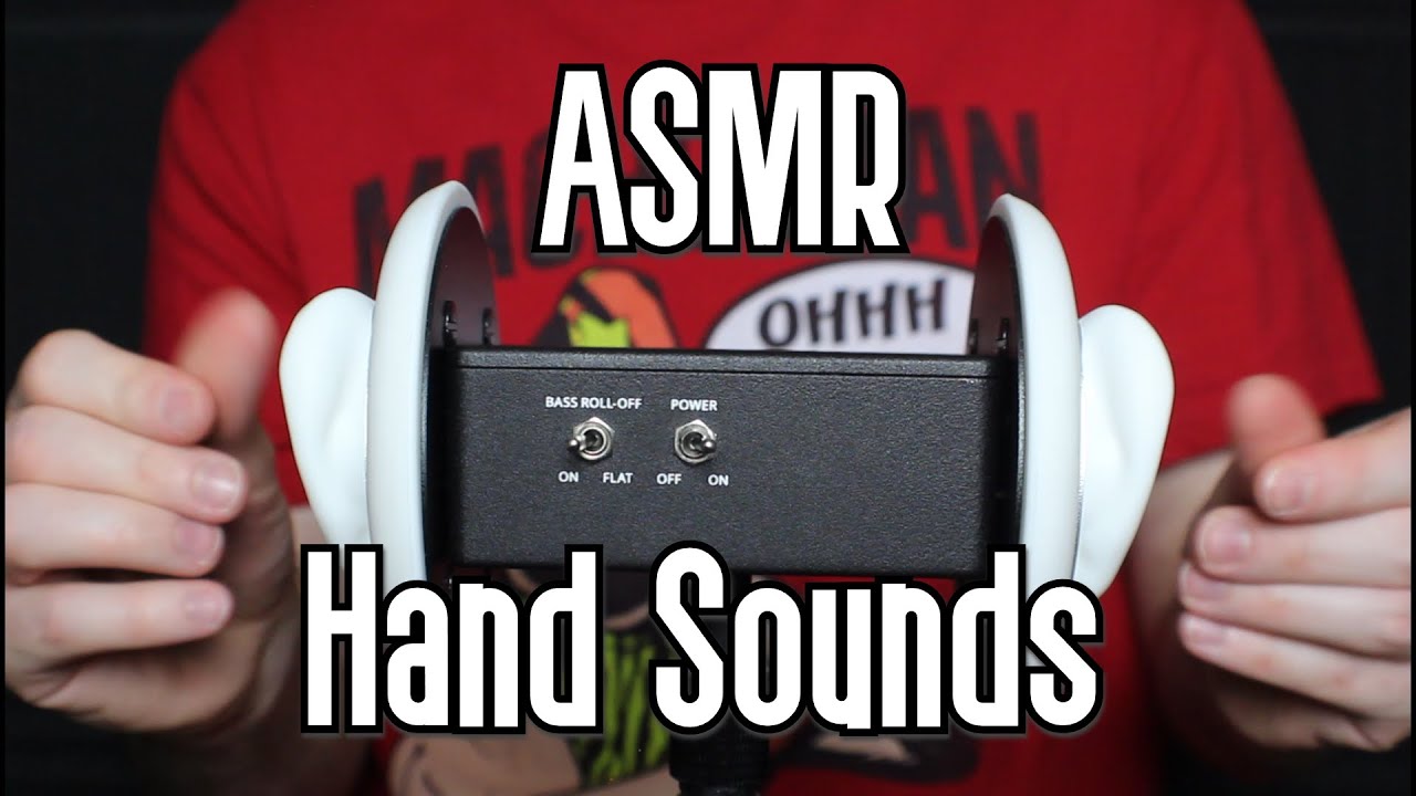 ASMR: Hand Sounds & Finger Fluttering - YouTube
