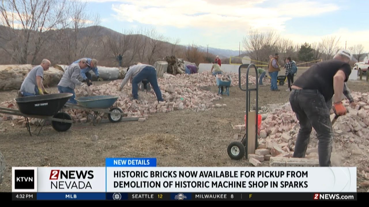 Historic bricks from Union Pacific machine shop available to public ...