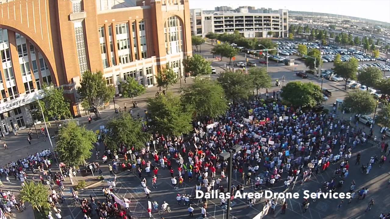 Dump the Trump Protest Dallas - YouTube
