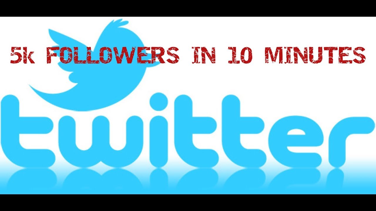 Free Twitter Followers Fast Less Than 10 Minutes New Method 2019 100% ...