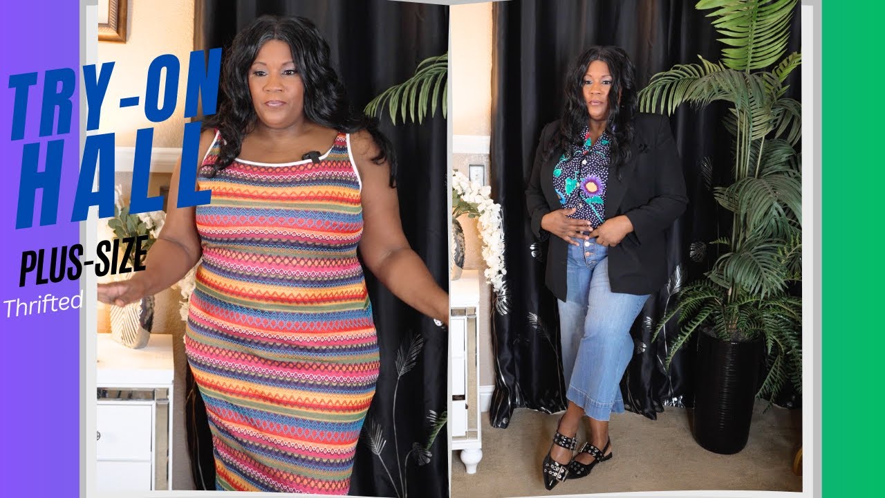 HUGE THRIFTED PLUS-SIZE TRY-ON HALL: Salvation Army, Goodwill and ...