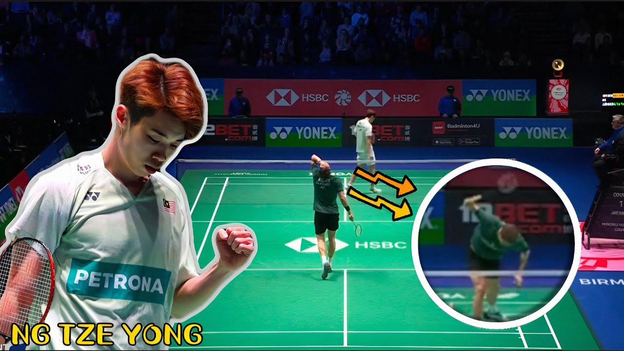 Malaysia Rising Star - Ng Tze Yong made Viktor Axelsen Extremely Frustrated - YouTube