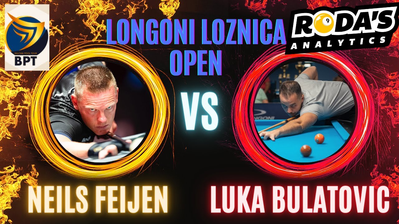 Neils Feijen - Luka Bulatovic (Balkan Pool Tour) - Statistical Analysis ...