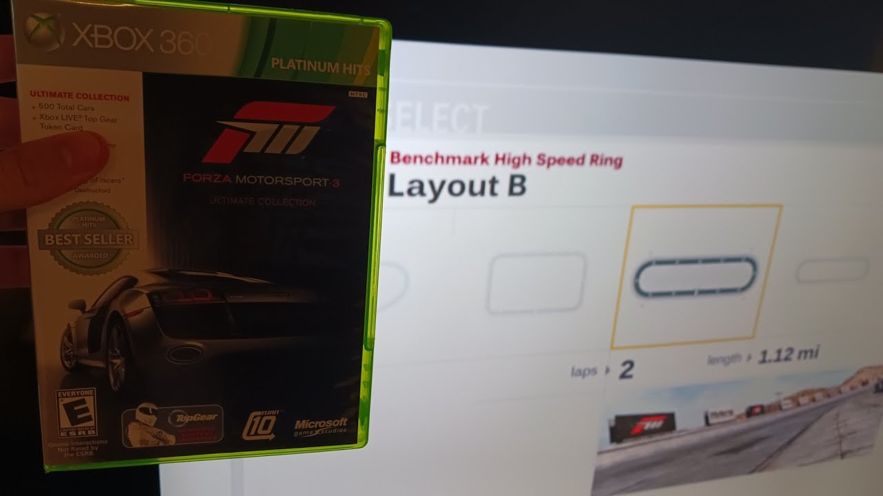 Benchmark High Speed Ring: Layout B (Forza Motorsport 3) (Xbox 360 ...