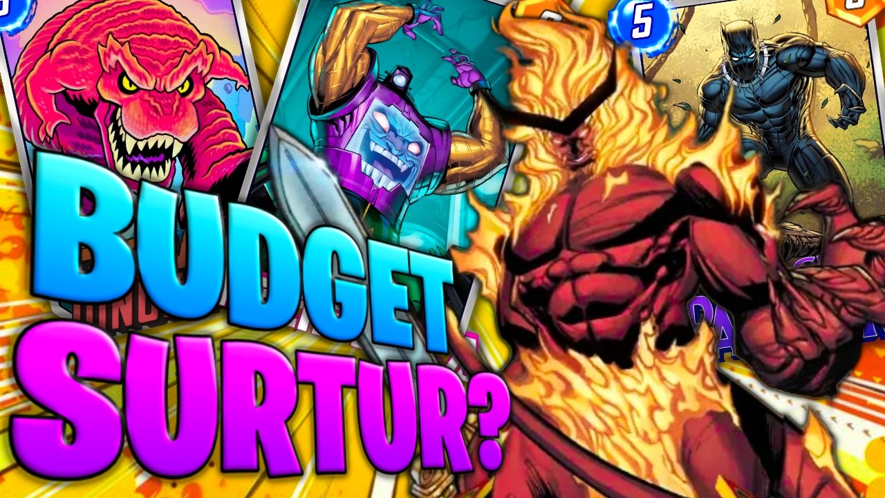 An Unconventional Budget Surtur Deck - Surtur Deck - Marvel Snap - YouTube