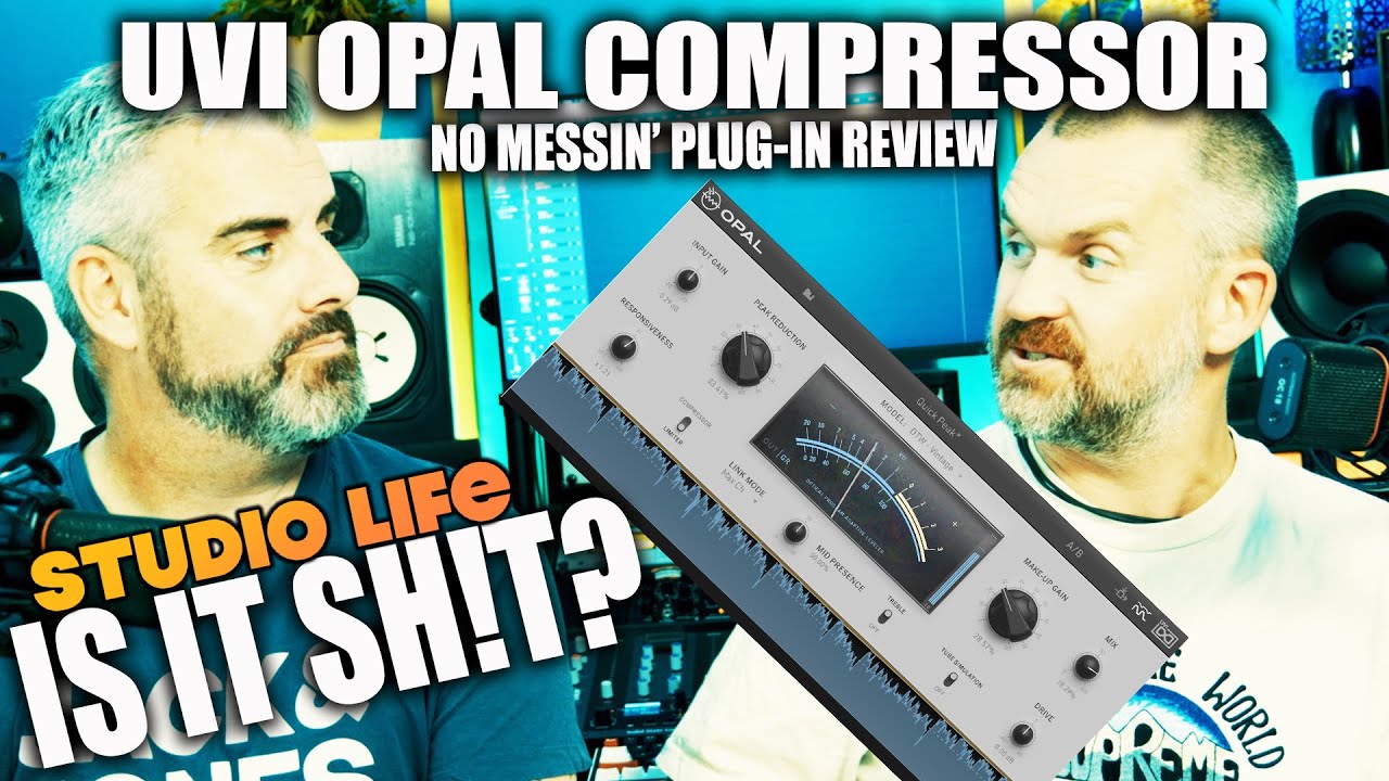 THE ULTIMATE LA2A PLUGIN??!! AGAIN .. UVI OPAL COMPRESSOR REVIEW - YouTube