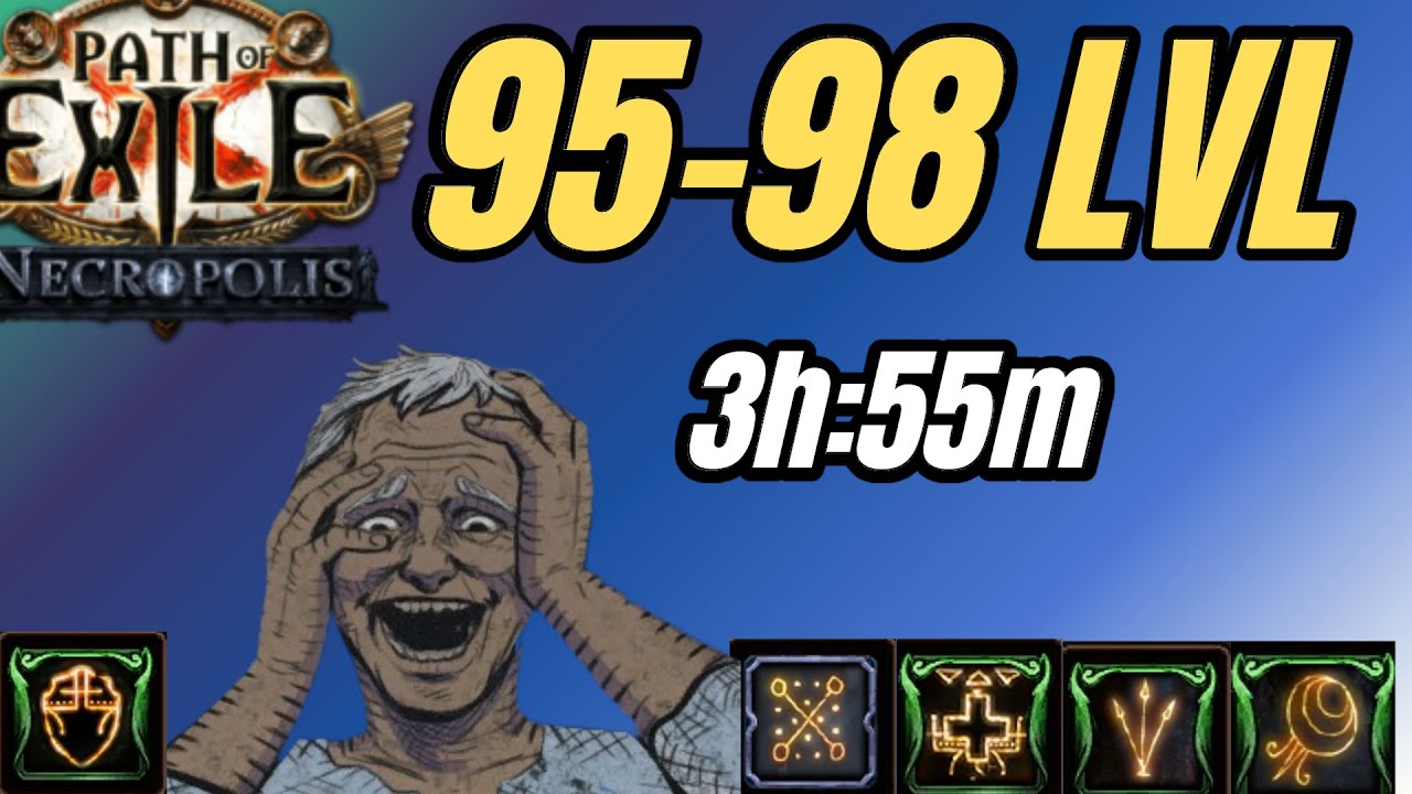Solo leveling guide 95-98 in under 4 hours - poe pathofexile necropolis ...