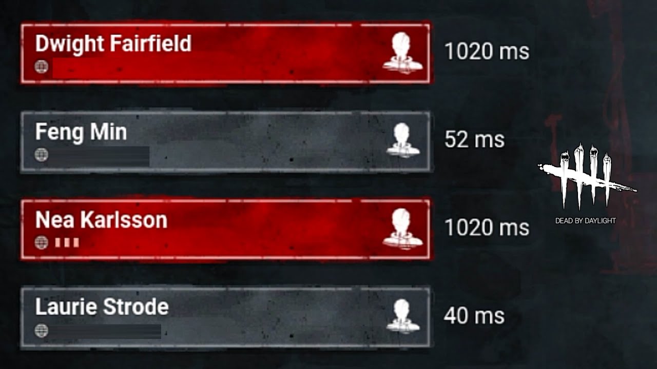 【DBD】ping値「1020ms」のワープ性能【デッドバイデイライト】 Kurono33 - YouTube