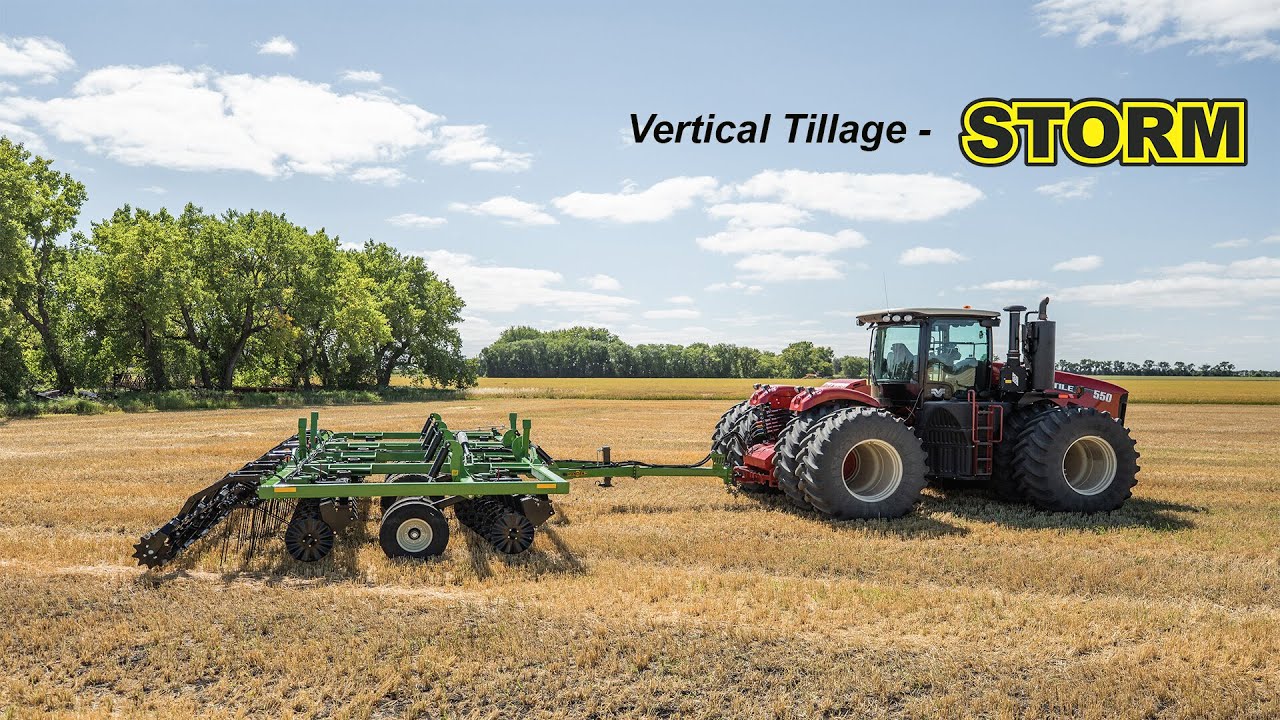 Vertical Tillage Tools - Storm - YouTube