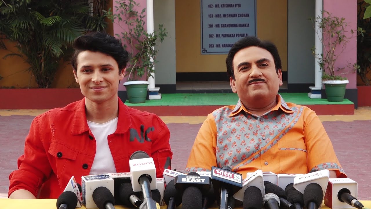 Interactions With Tapu,Asit Kumarr Modi & Dilip Joshi On Tmkoc Set At ...