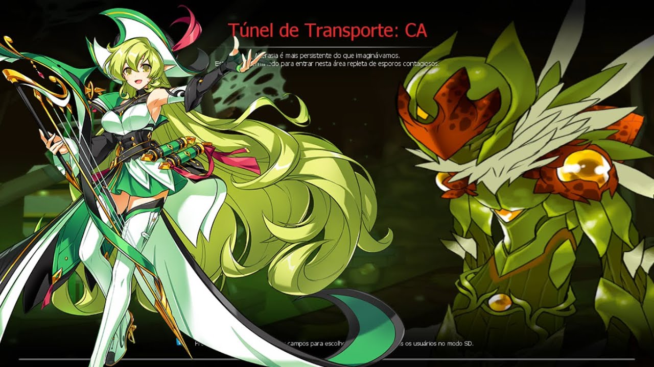 Elsword - Prophetess ( Rena 4th Path ) - Altera Secret Dungeon - YouTube