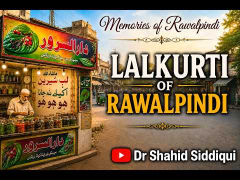 Lalkurti of Rawalpindi I راولپنڈی کی لال کرتی - YouTube