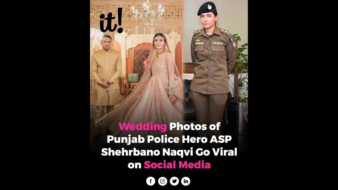 ASP Shehr Bano naqvi wedding photos-the untold story - YouTube