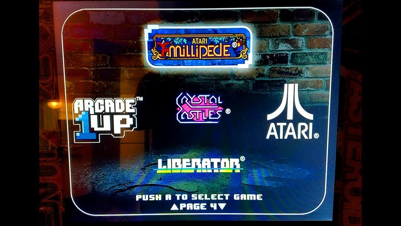 Arcade1up 12 in 1 Tempest, Centipede Saving High Scores GRS Trackball ...