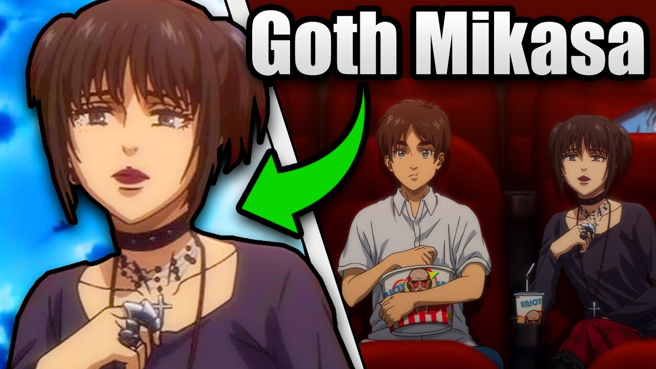 Goth Mikasa is HERE in ATTACK ON TITAN: The Last Attack - YouTube