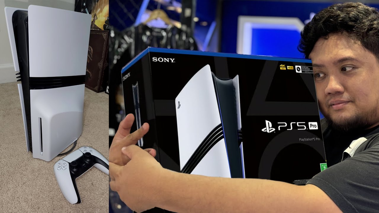 PS5 Pro Unboxing , Ps5 Disc Drive , PS5 Pro and Slim Stand Unboxing Complete Package by : JCP ...
