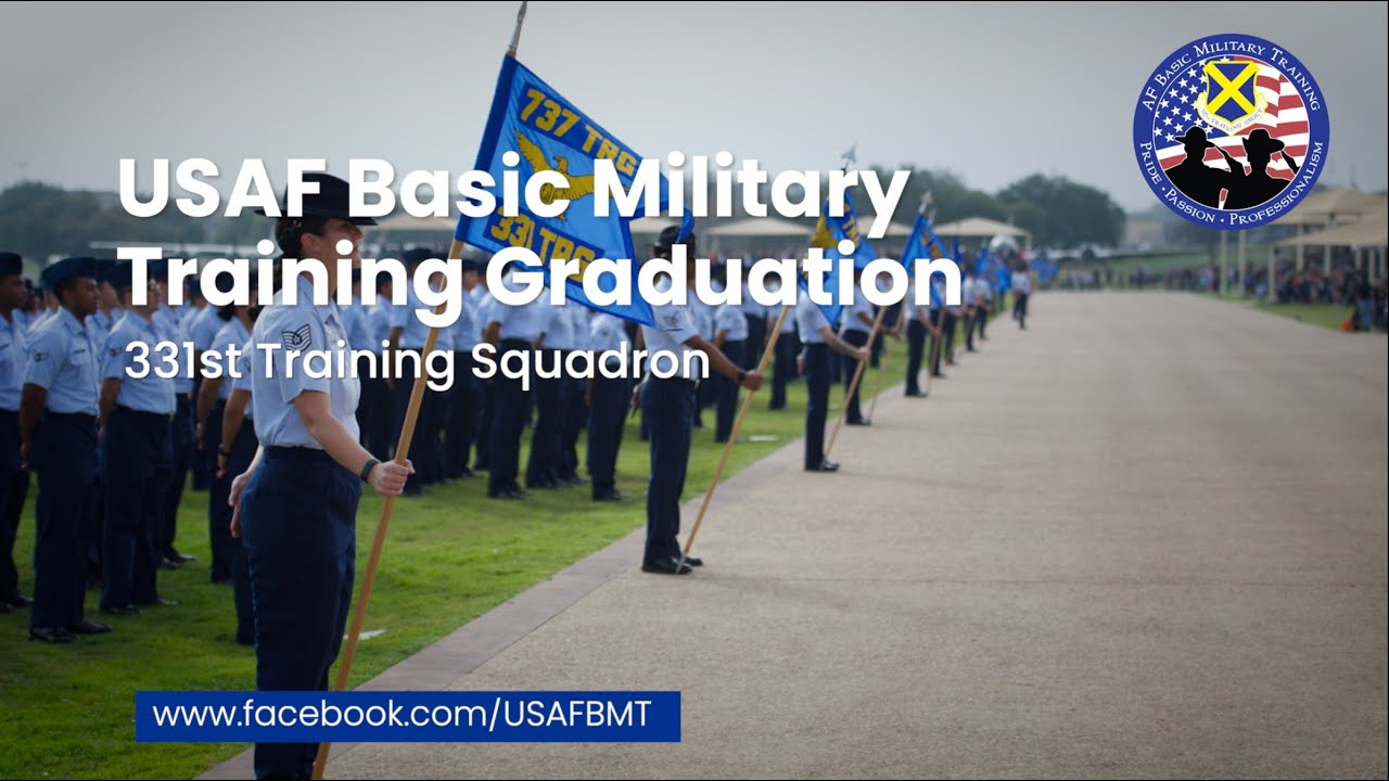 331st Training Squadron Basic Military Training Graduation Ceremony ...