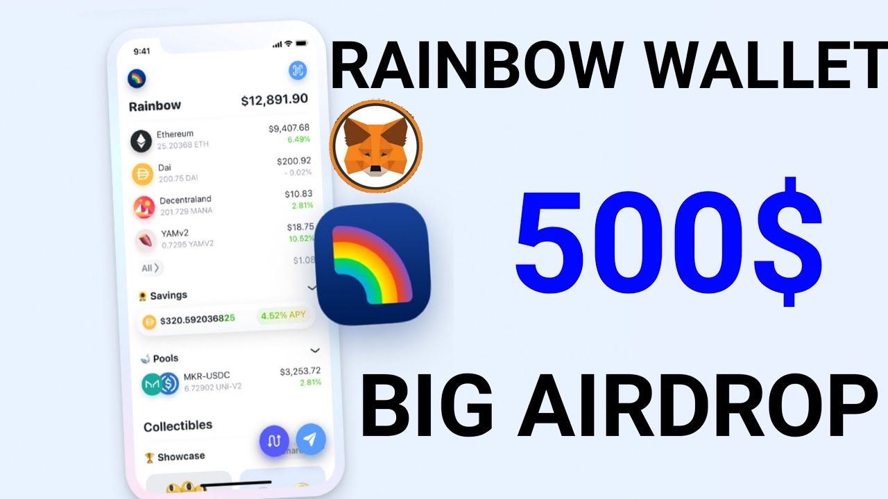 500$ Rainbow Wallet New Airdrop for All - YouTube