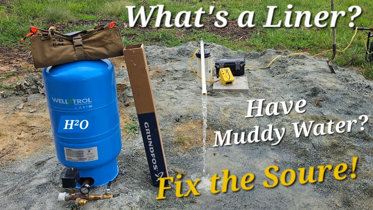 This New Well had Muddy Water! Here's how I Fixed It! Time to Test it ...