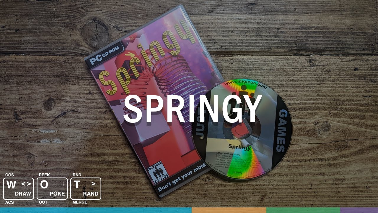 Springy - PC CD Rom game - YouTube