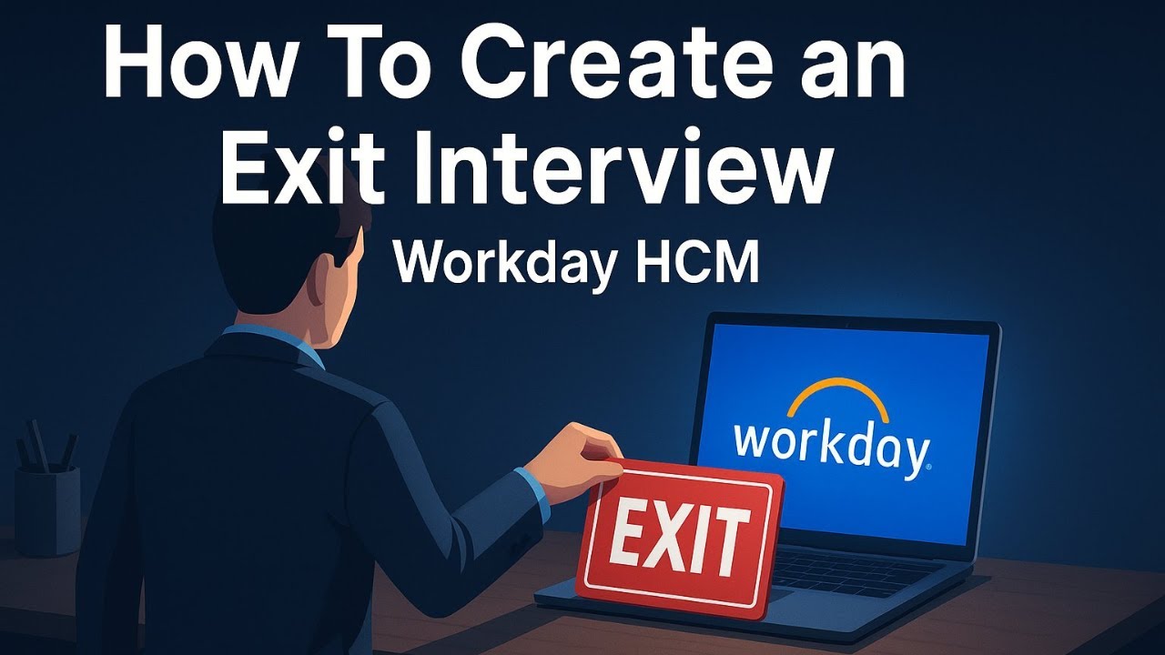 How to Create an Exit Interview in Workday HCM | Step-by-Step Guide ...