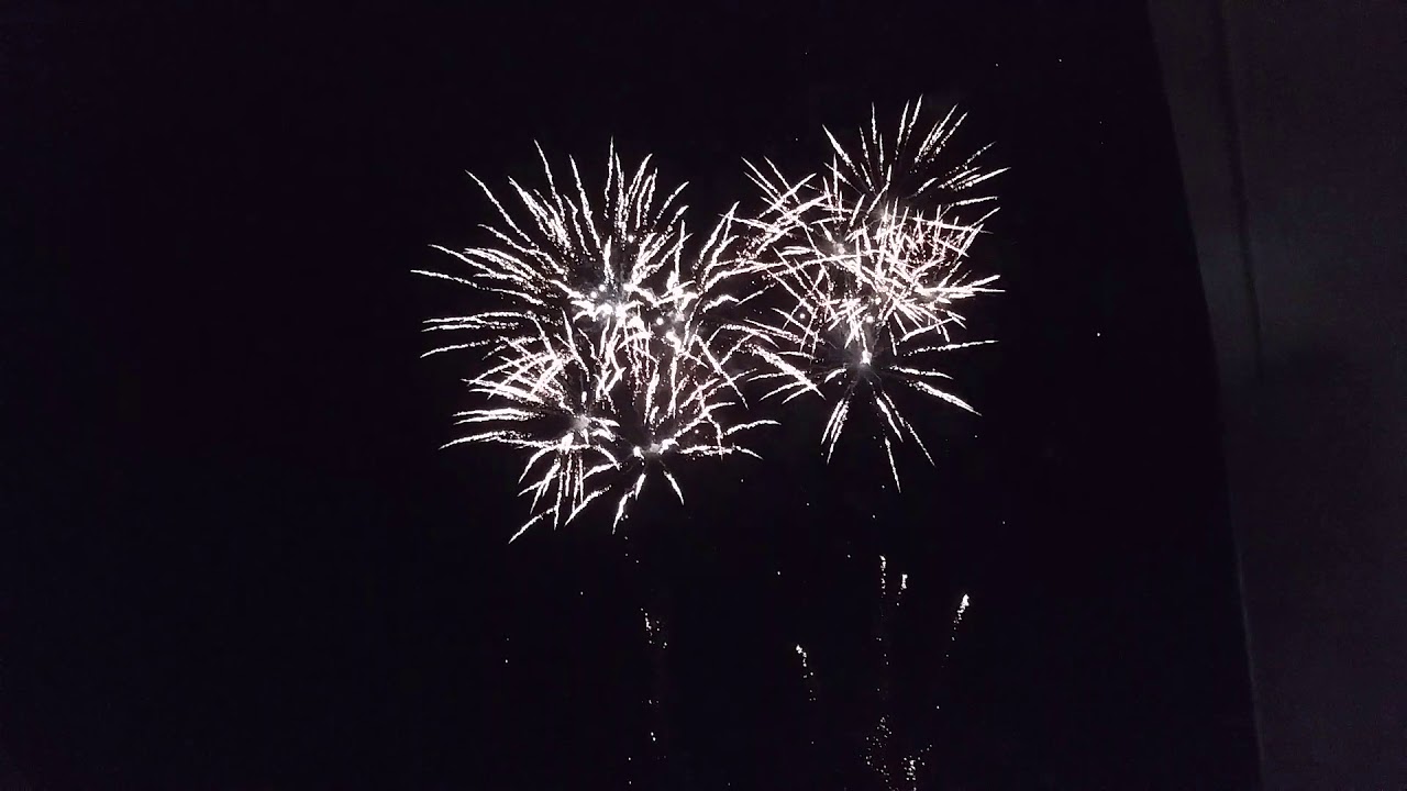 Fireworks, New Year's Day 2018, Needham 's Point Lighthouse, Barbados ...