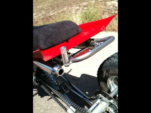 Banshee CPI exhaust - YouTube
