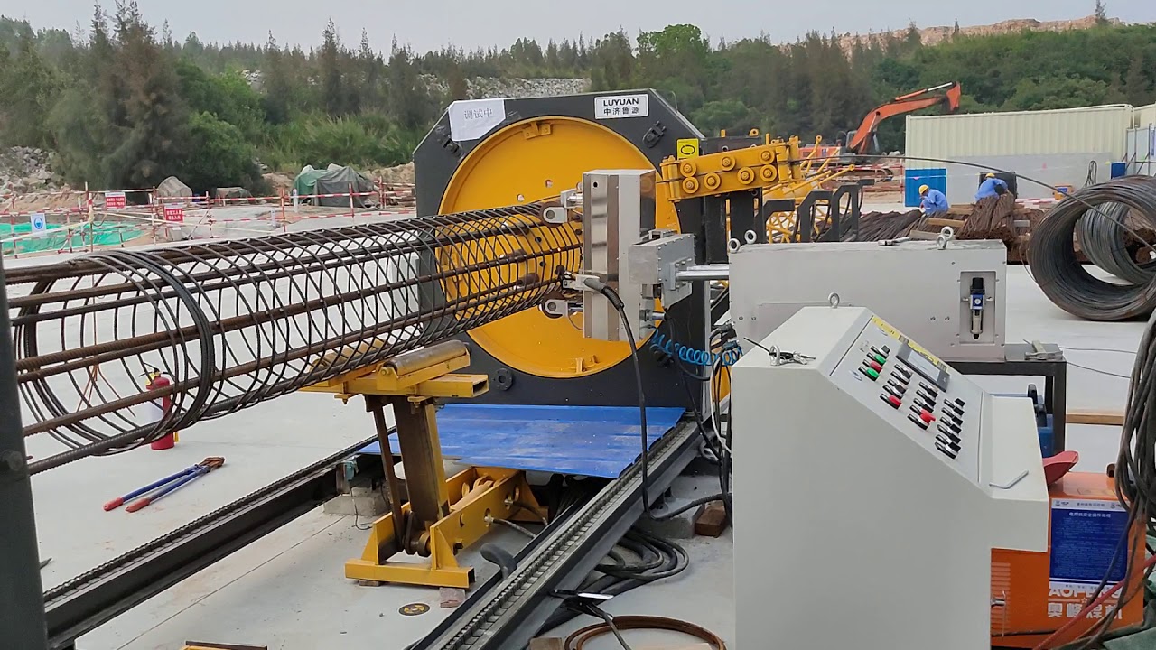 China Cage Making Machine 1250:[new]luyuanmachinery Circular Cage ...