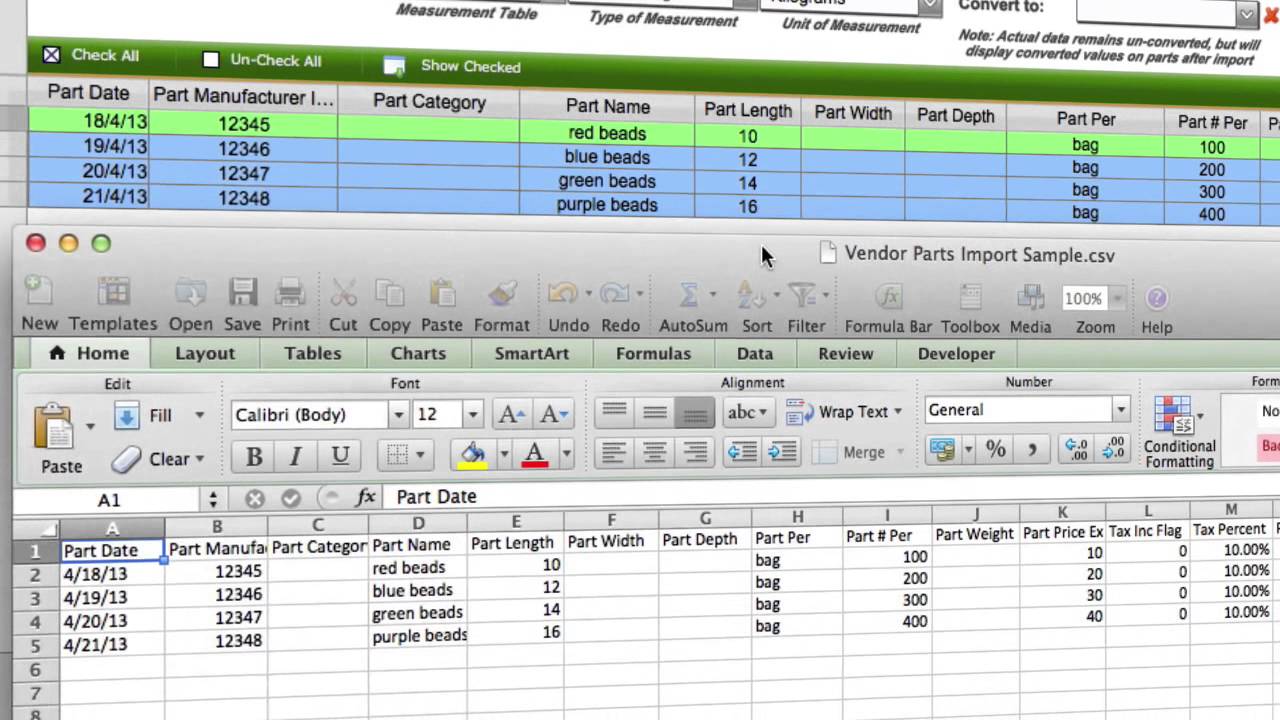 Adding part purchases in vendor screen in Craft Maker Pro - YouTube