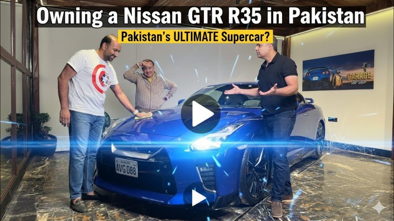 Owning a Nissan GTR R35 in Pakistan : Garage Ghupshup - YouTube