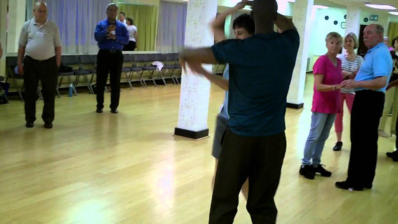 NC2S II 15 cl 1 two hand cross body and turn - YouTube