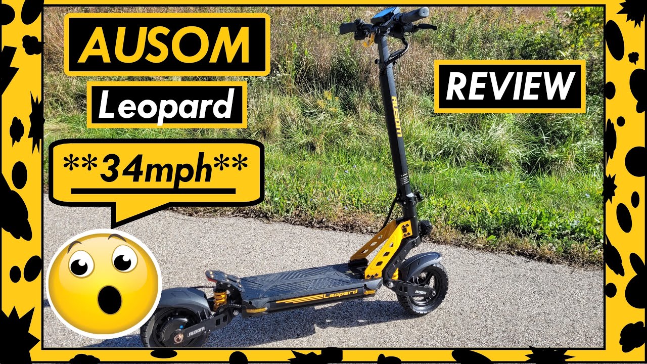 Ausom Leopard e-Scooter **Review** - YouTube