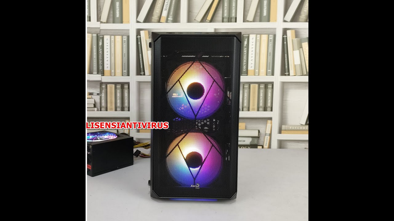 YOUTUBE CASING AEROCOOL CS 107 CS-107 CS107 FREE 3 FAN RGB TOKOPEDIA ...