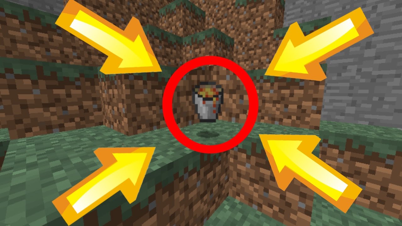 MIRA LO QUE PUEDES HACER CON EL CUBO DE LAVA MINECRAFT TOP 5 SECRETOS ...