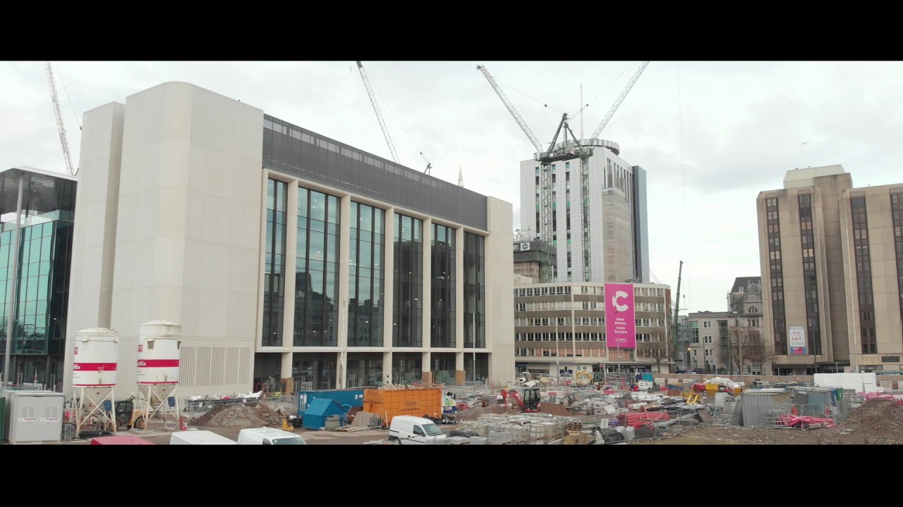 Cardiff Central Square Development - YouTube