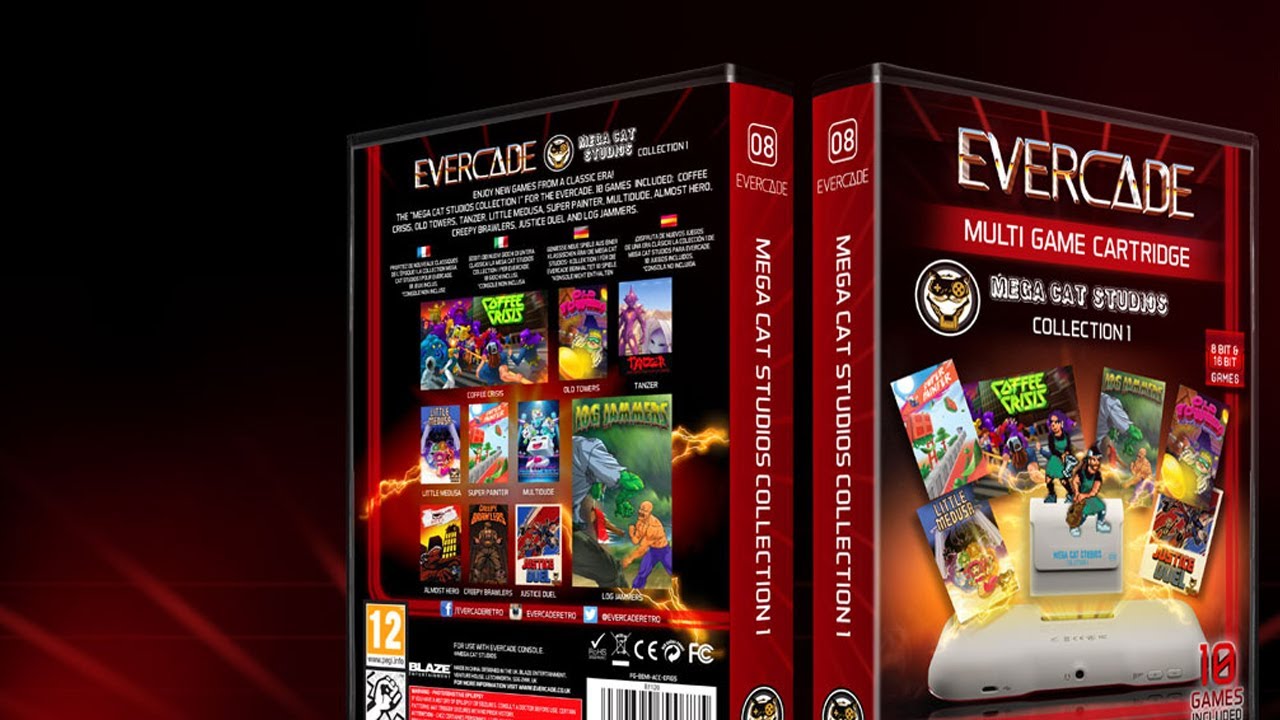 Mega Cat Studios Collection 1 Gameplay | Evercade - All games - YouTube