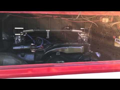 1974 Vw bus 2.0liter engine running. - YouTube
